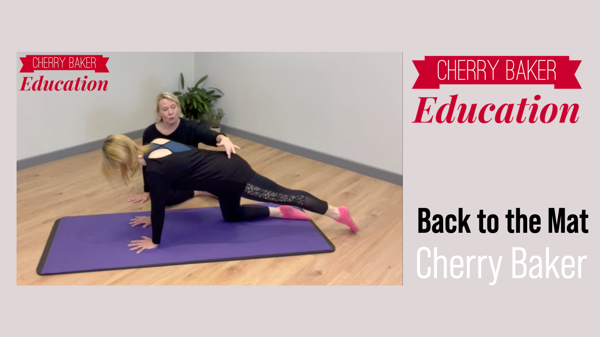 Back to the Mat CPD mini-course - Cherry Baker Education